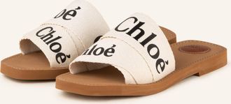 Chlo&eacute; Pantoletten Woody schwarz