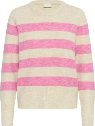 Kaffe Femme, Pulls, Multicolore, Taille: 44 FR Tricot &agrave; col rond