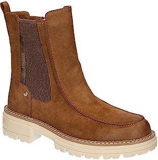 Mustang Jeans Bottes Femme 1437-507, Pointure:40 EU, La Couleur:Marron