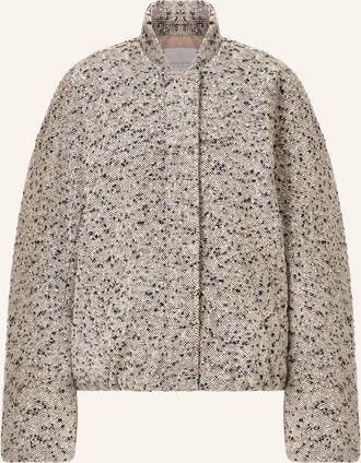 Rich & Royal Tweed-Blouson beige