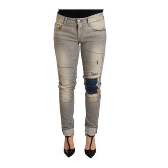 Acht Acht, Femme, Jeans, Gris, Taille: W26 Patchwork Jeans