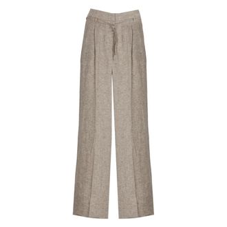 PESERICO Damen, Hosen, Braun, SGr&ouml;&szlig;e