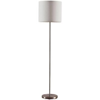 Lindby Lampadaire Tissu Parsa en textile pour salon & salle &agrave; manger