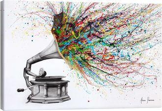 Posterlounge Radikale Rhapsodie Leinwandbild von Ashvin Harrison 30 x 20 cm Wandbilder Wanddeko