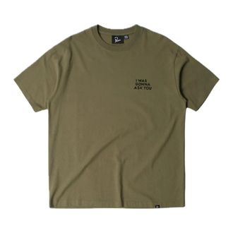 by Parra Waiting For You T-Shirt - - Tops - Herren - Gr&uuml;n - XL