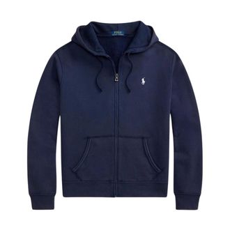 Ralph Lauren Homme, Sweatshirts et sweats &agrave; capuche, Bleu, Taille: XS Sweat Capuche &Eacute;ponge