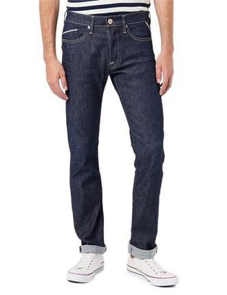 Replay Waitom Jeans, Bleu fonc&eacute; (007), 34W x 32L Homme