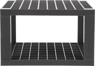 Supvox Tisch Stiftehalter aus Kunststoff mit 96 F&auml;chern Quadratischer Organizer f&uuml;r Aquarell und &Ouml;lpinsel Abnehmbar Praktische Aufbewahrung f&uuml;r K&uuml;nstler und 