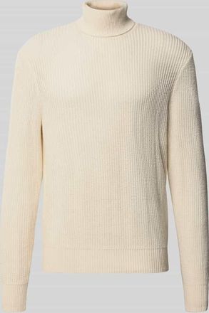 HUGO BOSS Pullover aus Wolle mit Rollkragen