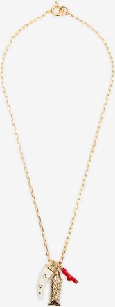 Isabel Marant Sautoir New River - Femme - Dor&eacute; - - Isabel Marant
