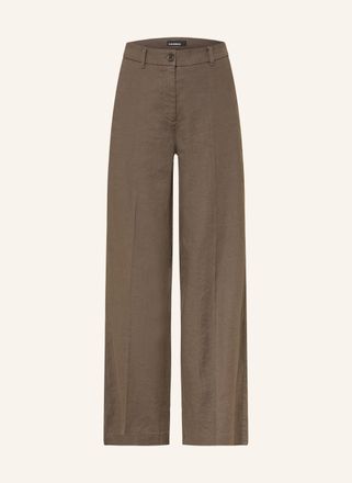 Cambio Cambio Marlenehose Adrienne Mit Leinen gruen