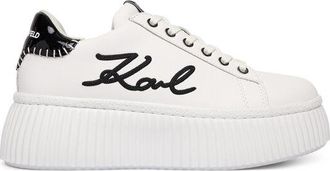 Karl Lagerfeld Sneakers Kreeper Lo KL42372C Wei&szlig;