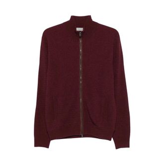 Canali Rundhals-Strickware - - Knitwear - Herren - Rot - XL