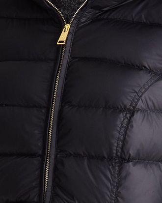 Peuterey Long Quilted Puffer Down Jacket - Black