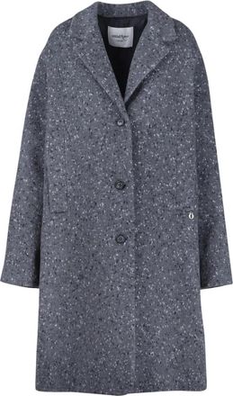 ottod'Ame Einknopf-Mantel mit Karomuster - - Coats - Damen - Grau - 2XS