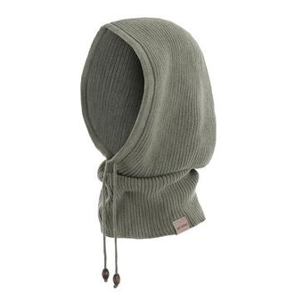 Knit Factory Evy &Eacute;charpe &agrave; capuche - Urban Green - One Size