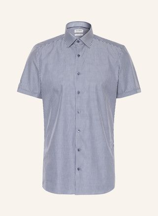 Olymp Kurzarm-Hemd Level Five Body Fit blau
