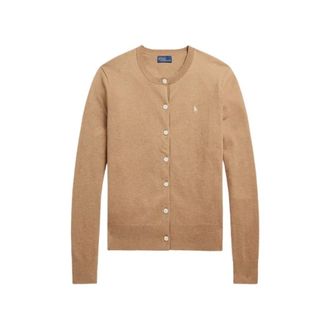 Polo Ralph Lauren Femme, Pulls, Brun, Taille: 38 FR Gilet