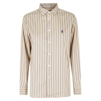 Polo Ralph Lauren LS Rmsy ST Langarmbluse - - Blouses & Shirts - Damen - Braun - S