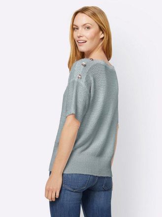 Heine Strickpullover Pullover Kurzarm