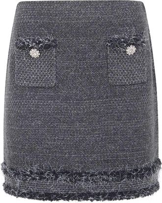 Blugirl Mouline Knit Twig Skirt