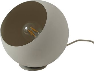 Lindby Tischlampe Somolia (Modern) in Creme aus Metall (1 flammig, E27) - Tischleuchte Schreibtischlampe Nachttischlampe Wohnzimmerleuchte