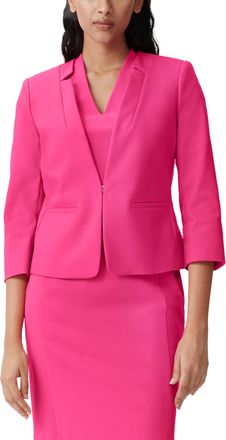 Comma Blazer aus Baumwollmix