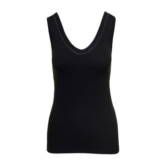 Brunello Cucinelli Damen, Oberteile, Schwarzk, LGr&ouml;&szlig;e