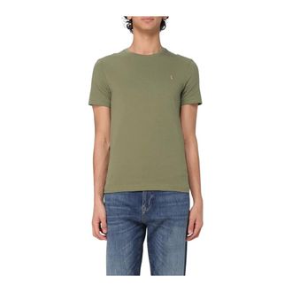 Polo Ralph Lauren Homme, Tops, Vert, Taille: 2XL Short Sleeve Crew Neck Tee