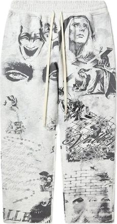 Vale Mural track pants - Wei&szlig;