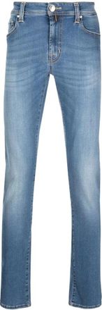 Sartoria Tramarossa Homme, Jeans, Bleu, Taille: W36 Leonardo Zip Jeans