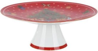 KASANOVA Generico 1 WEIHNACHTSSTÄNDER CM28 WEIHNACHTSBAUM, Porzellan, Rosso