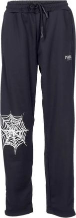 Phobia Archive Homme, Pantalons, Noir, Taille: L Cobweb Print Pants