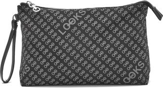 Looks by Wolfgang Joop Kosmetiktasche NECESSAIRE mit LOOKS AOP Logo Print