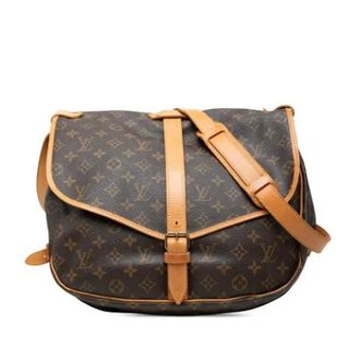 Louis Vuitton Pre-owned Saumur Sac Bandouli&egrave;re - Femme - Pre-owned - Brun - Taille: ONE Size