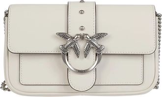 Pinko Pinko, Femme, Sacs, Blanc, Taille: ONE Size Pocket Love Bag One Simply