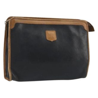 Celine Sac pochette vintage doccasion - Femme - Pre-owned - Noir - Taille: ONE Size