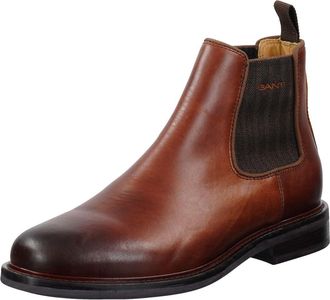 GANT FOOTWEAR Herren ST FAIRKON Chelsea-Stiefel, Cognac, 43 EU