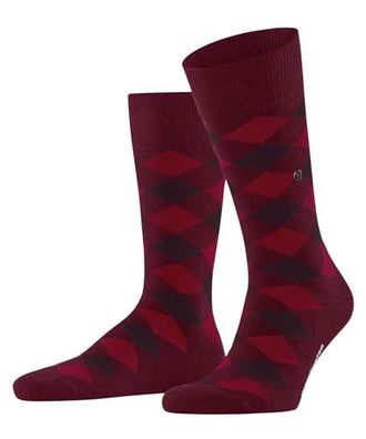 Burlington Danny M So coton fantaisie 1 paire, Chaussettes Homme, Rouge Cranberry 8033, 40-46