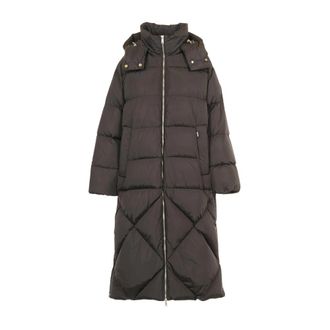 Add Kapuzen-Daunenmantel - - Coats - Damen - Schwarzk - M