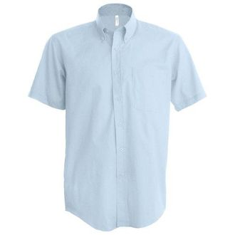 Kariban Chemise à Manches Courtes - Homme (4XL) (Bleu Oxford)