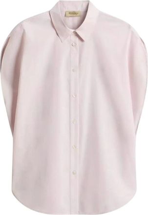 Woolrich Femme, Blouses et Chemises, Rose, Taille: 38 FR Blouse en Popeline de Coton