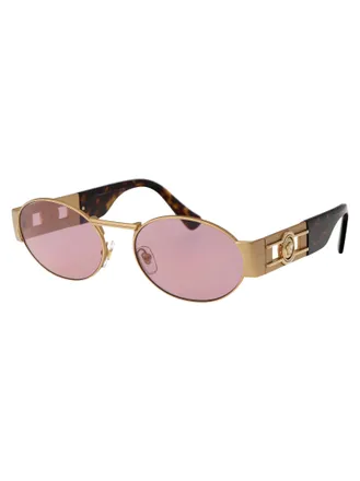 Versace Unisex Sunglasses 0ve2264 Matte Gold Metal