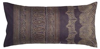 Bassetti BRUNELLESCHI Kissenh&uuml;lle zu Bettw&auml;sche aus 100% Baumwollsatin in der Farbe Grau v.G6, Ma&szlig;e: 40x80 cm - 9285929