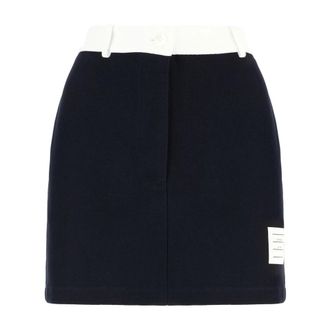 Thom Browne Stilvolle Gonne f&uuml;r einen trendigen Look - - Skirts - Damen - Blau - 2XS