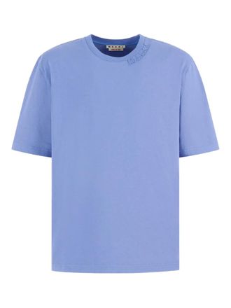 Marni t-shirt en coton - Bleu