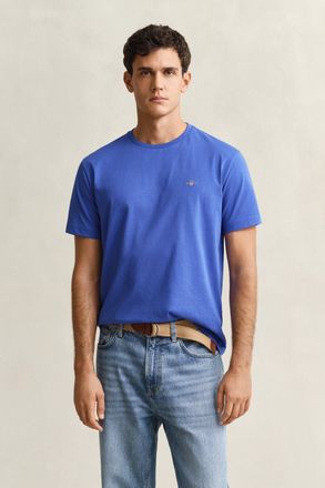 GANT Herren Regular Fit Shield T-Shirt (XXXL) ROYAL Blau