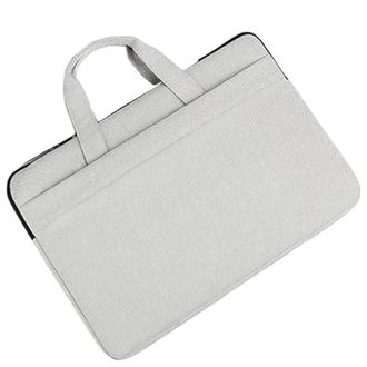 BESPORTBLE ANDRESLAD &Eacute;tui de Protection pour Ordinateur Portable 14 Pouces en Polyester Imperm&eacute;able, Doublure Polaire Chocs, Sacoche &agrave; Main L&eacute;g&egrave;re pour Usage Quo