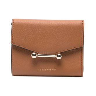 Strathberry Femme, Accessoires, Brun, Taille: ONE Size Portefeuilles et Porte-cartes Mosaic Tri