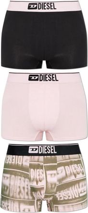 Diesel Homme, Sous-v&ecirc;tements, Multicolore, Taille: XS Damien D-Box 3Pack Boxer Briefs